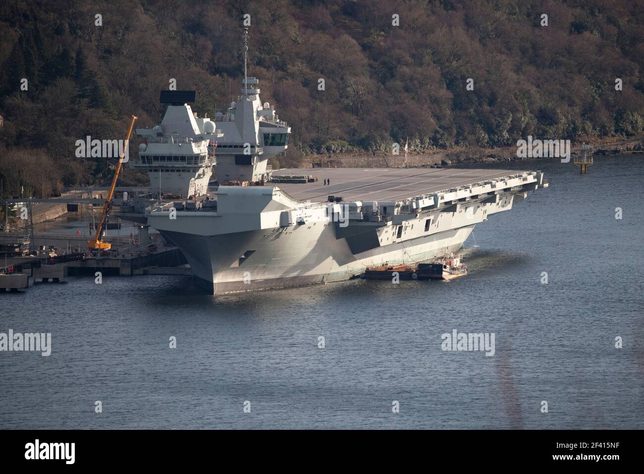 Finnart, Loch Long, Scotland, UK. 18 March 2021. PICTURED: Royal Navy ...