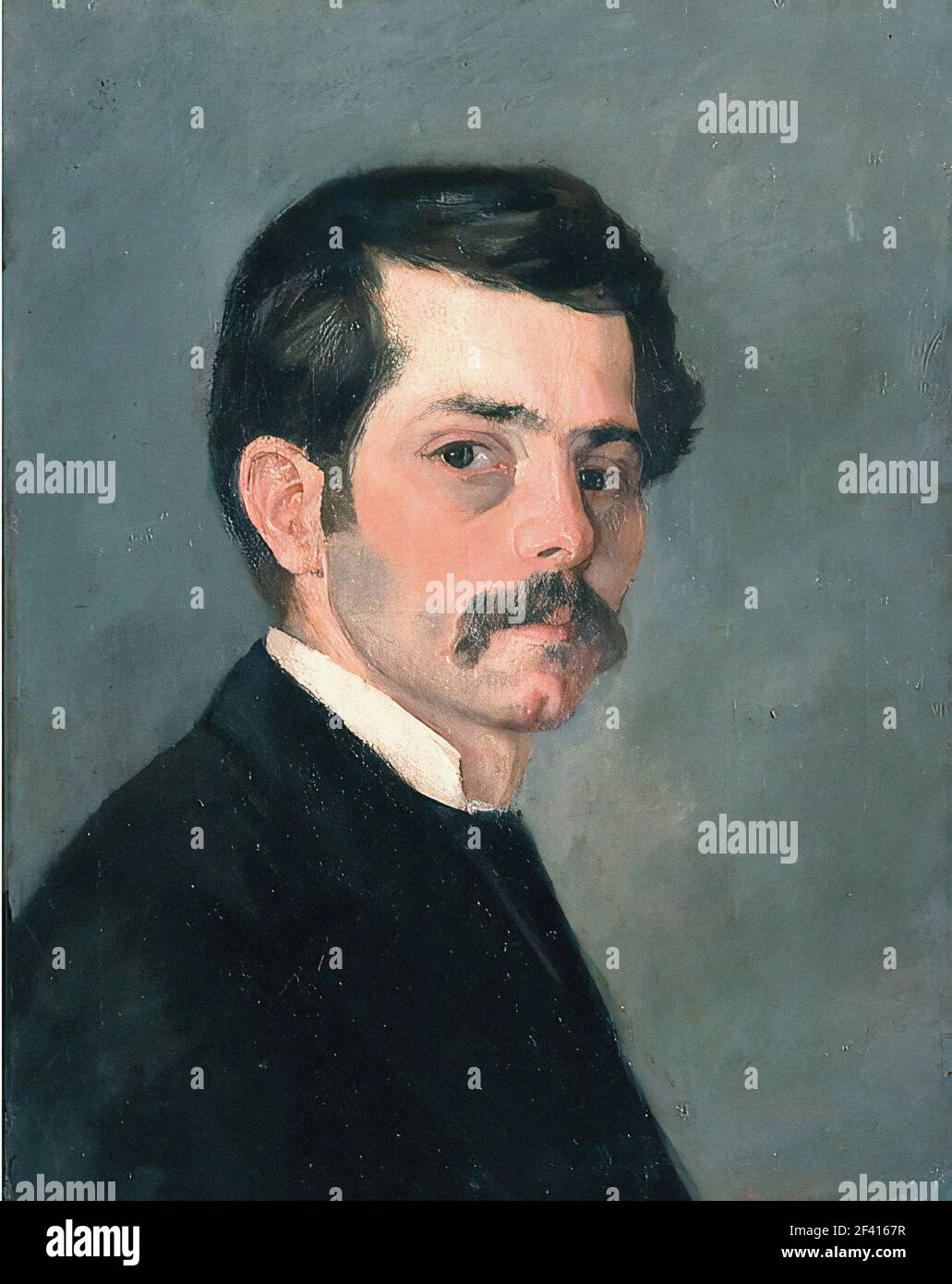 Ion Andreescu - Self Portrait Stock Photo - Alamy