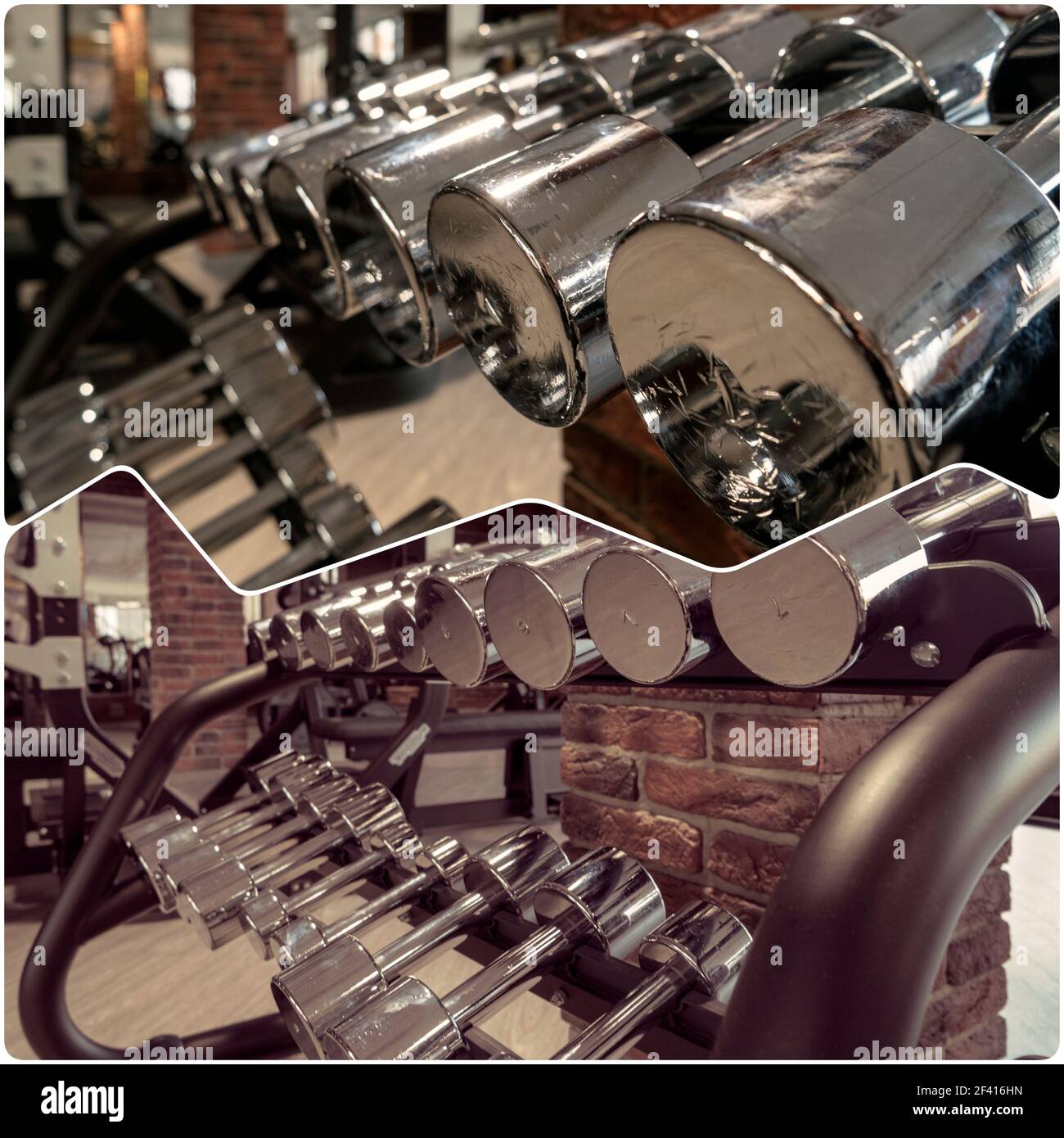 Cross training in gym Cut Out Stock Images & Pictures - Alamy