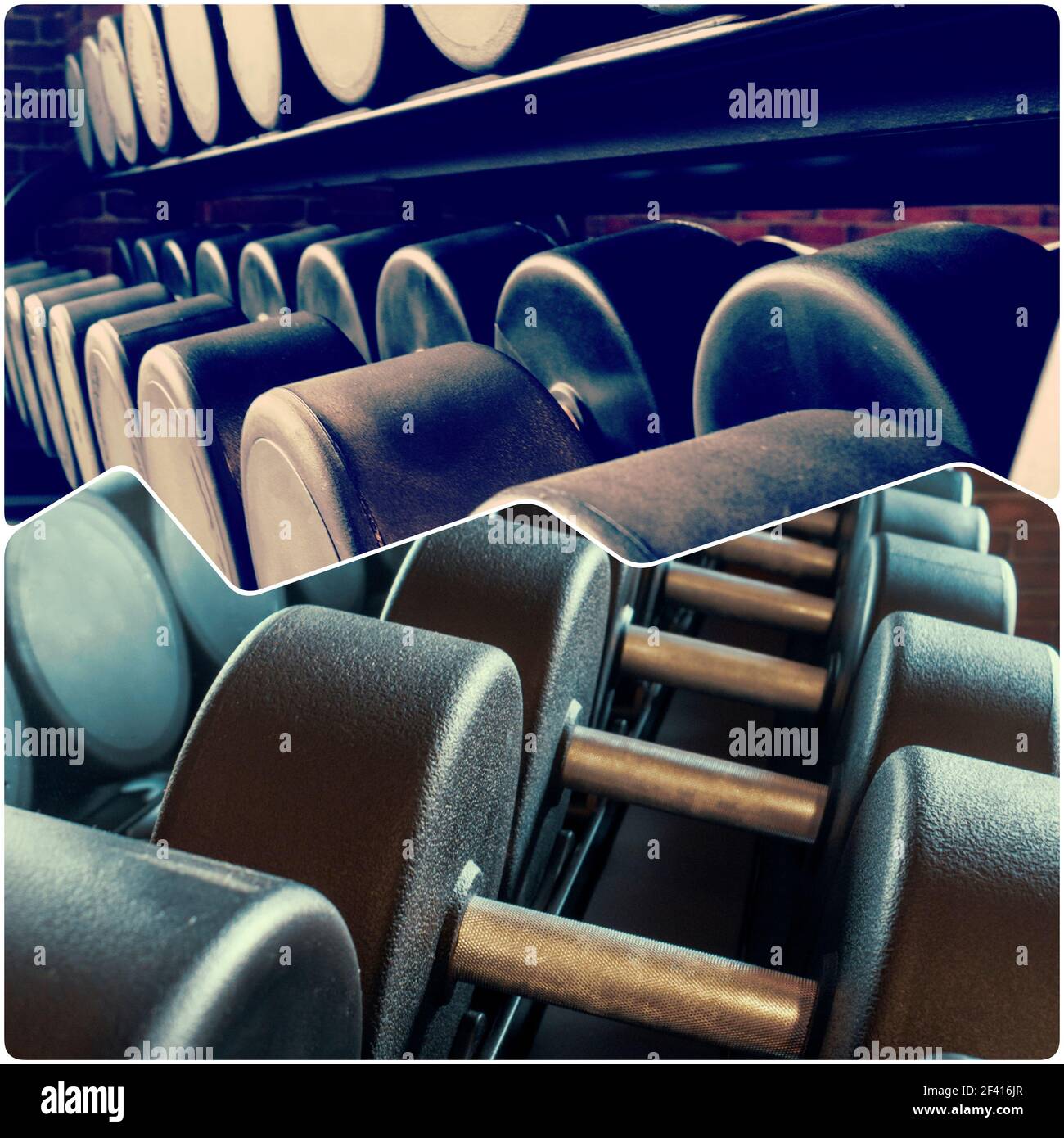 Cross training in gym Cut Out Stock Images & Pictures - Alamy