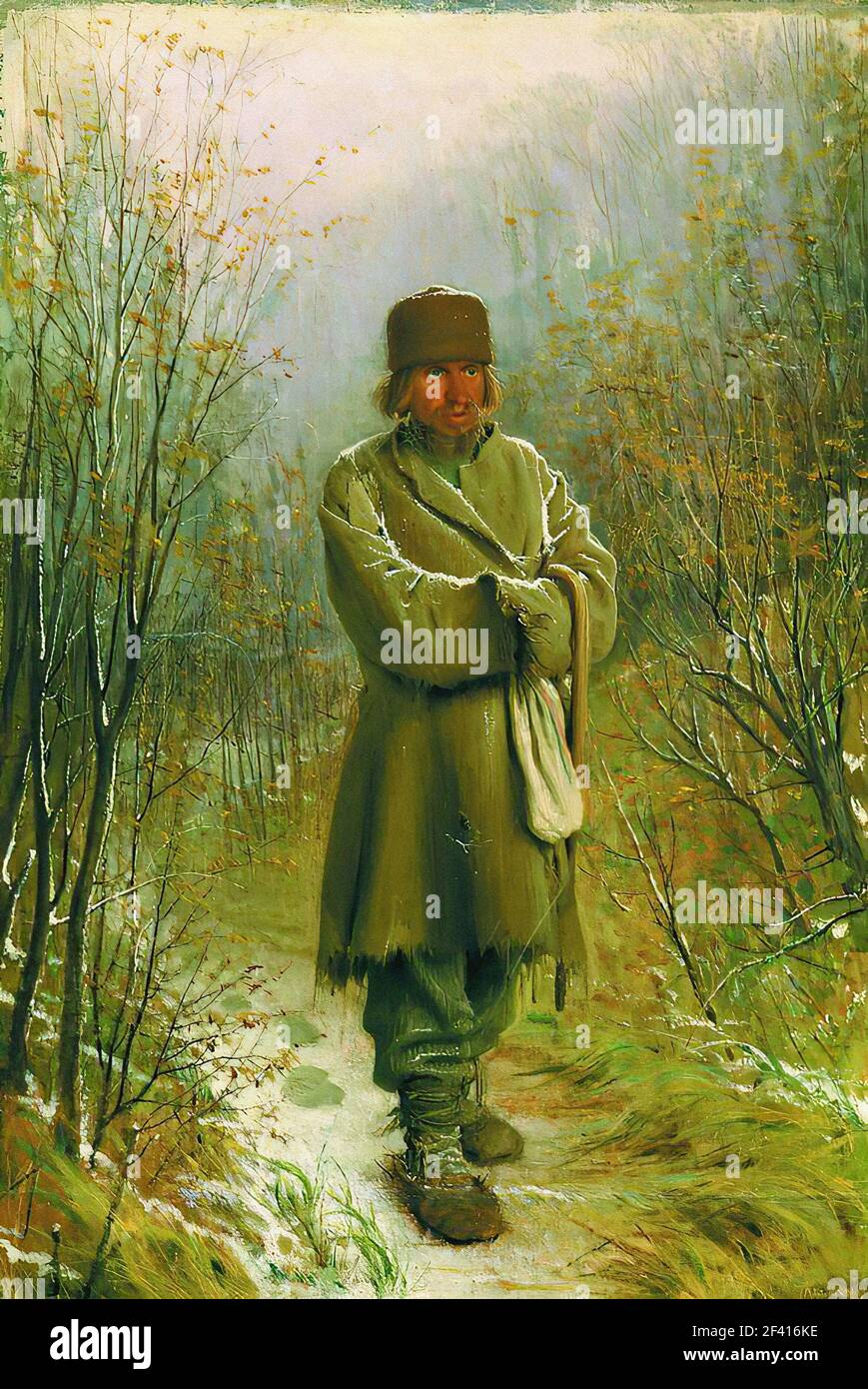 Ivan Kramskoi - Contemplator 1876 Stock Photo - Alamy