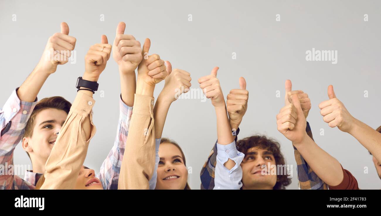 Men raising hands hi-res stock photography and images - Alamy