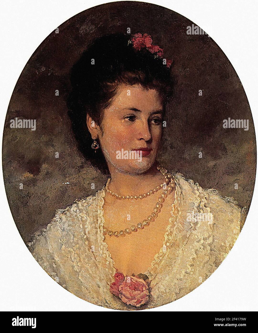 Ivan kramskoi portrait woman hi-res stock photography and images - Alamy