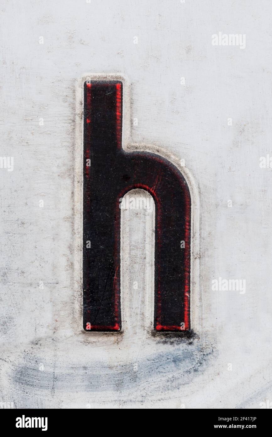 Embossed metal sign hi-res stock photography and images - Alamy