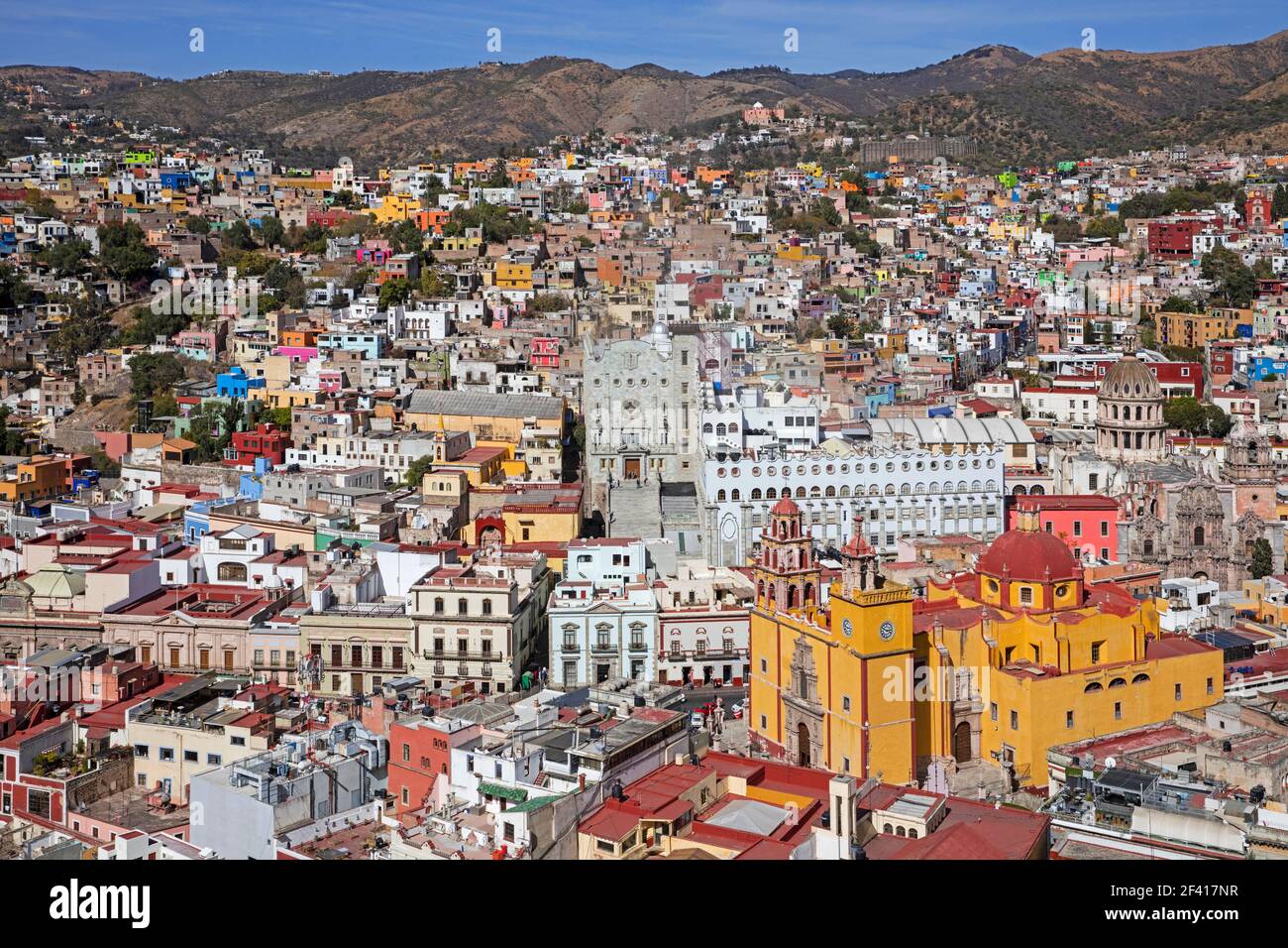 Colourful Houses Of Guanajuato High Resolution Stock Photography and ...
