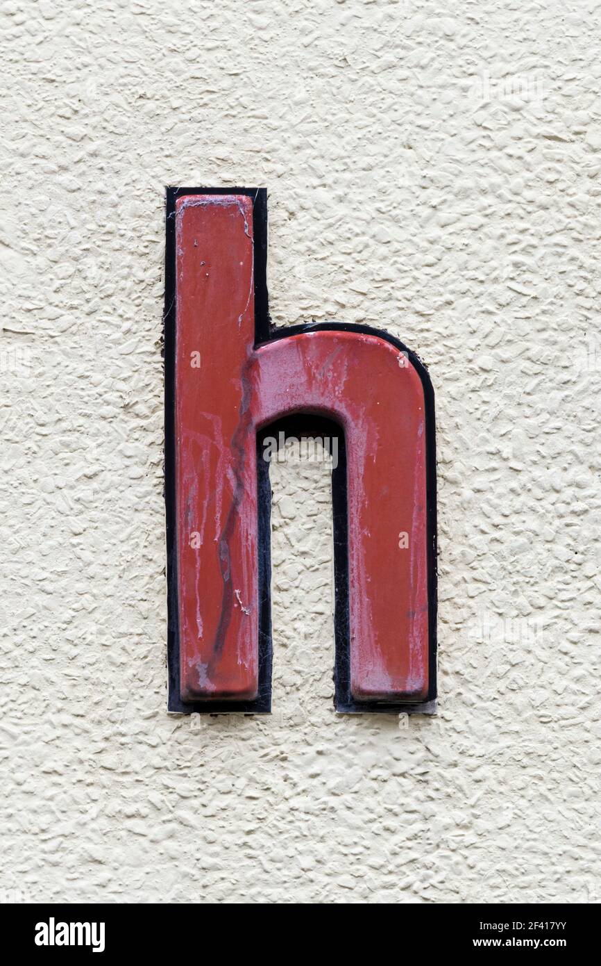 Fancy Lowercase H