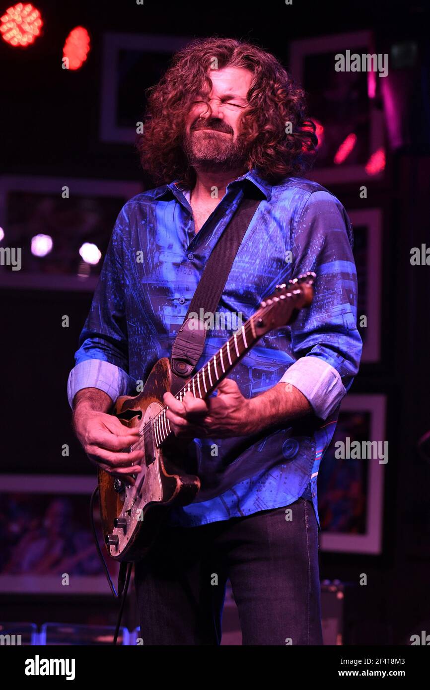 Baco Raton - FL - 20210202 Tab Benoit performs live on stage at The ...