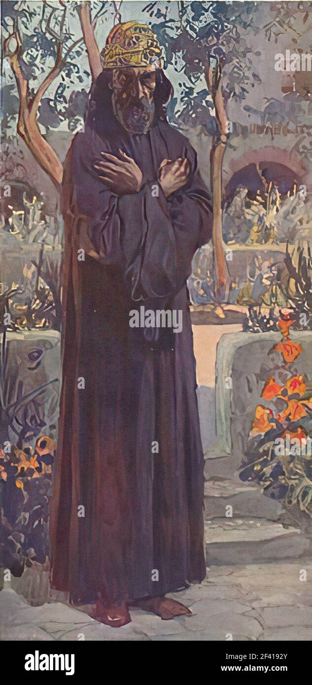 James Tissot - Prophet Joel Stock Photo - Alamy