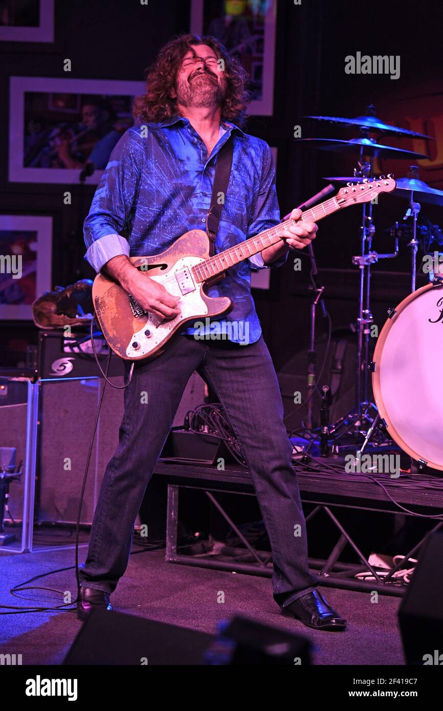 Baco Raton - FL - 20210202 Tab Benoit performs live on stage at The ...