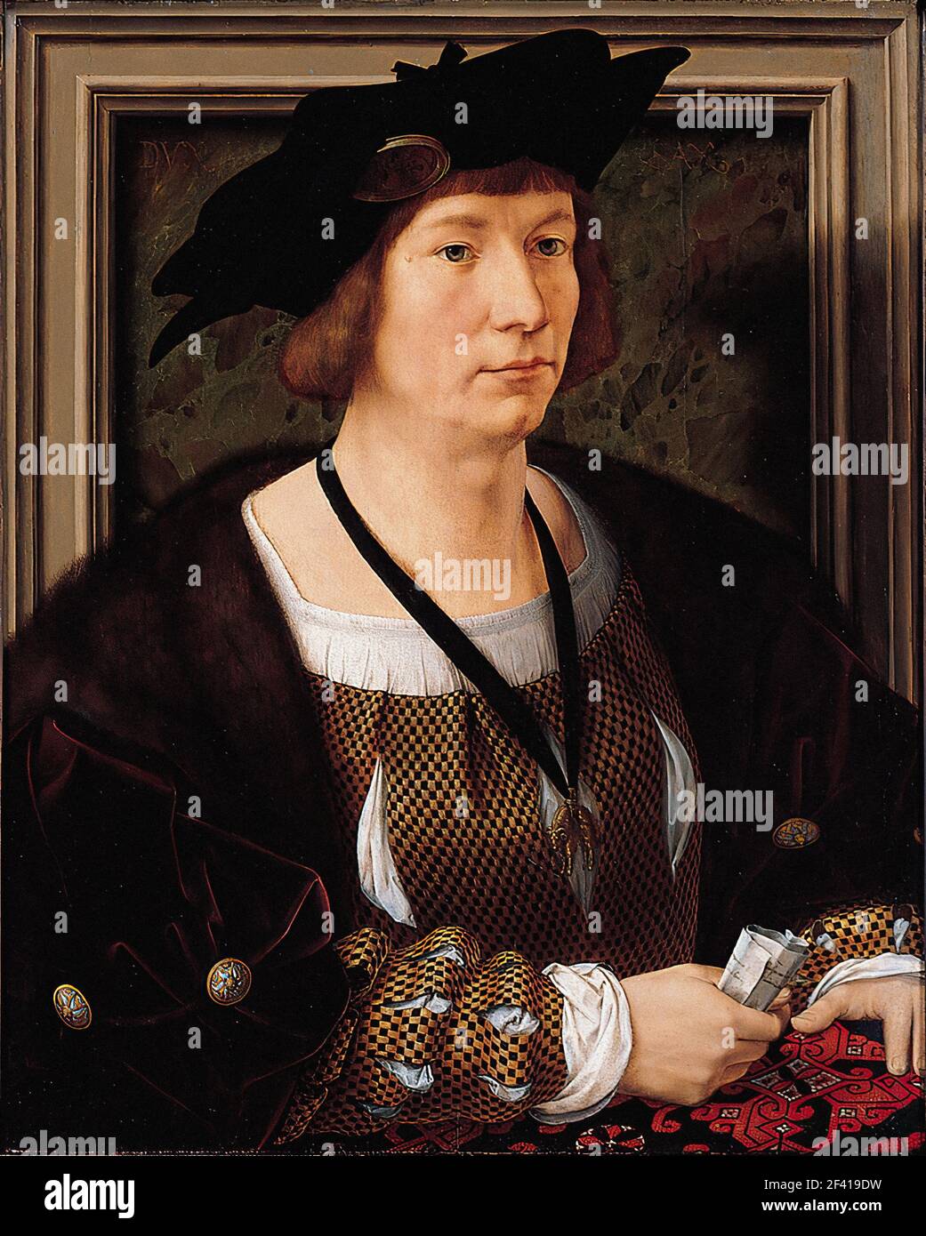 Jan gossaert portrait of hendrik iii hi-res stock photography and ...