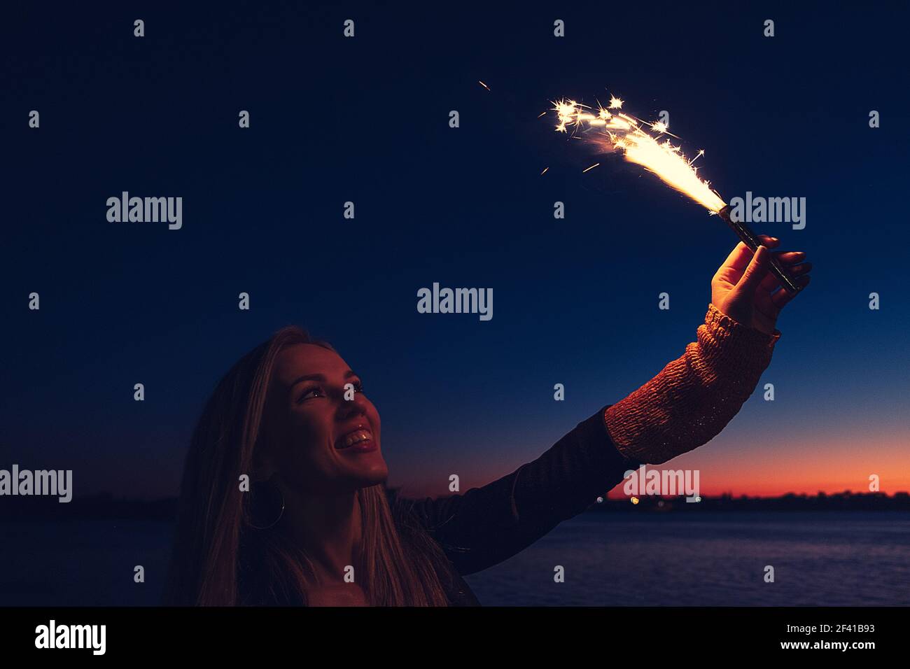 Roman Candle Firework High Resolution Stock Photography and Images - Alamy