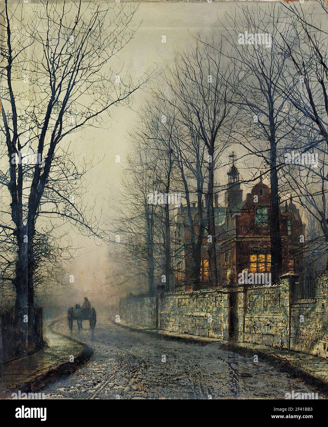 John atkinson grimshaw hi-res stock photography and images - Alamy