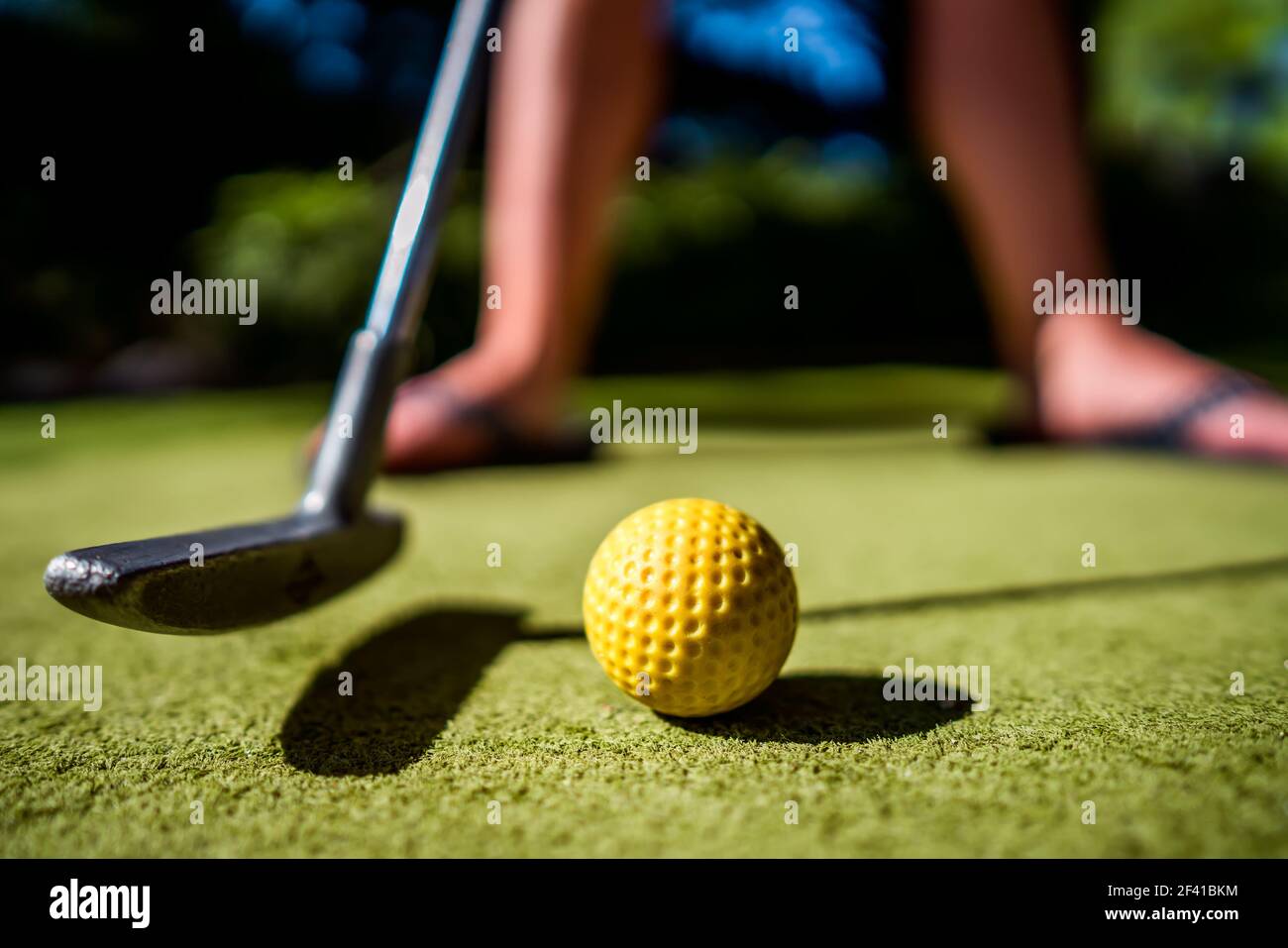 Miniature mini golf course hi-res stock photography and images - Alamy