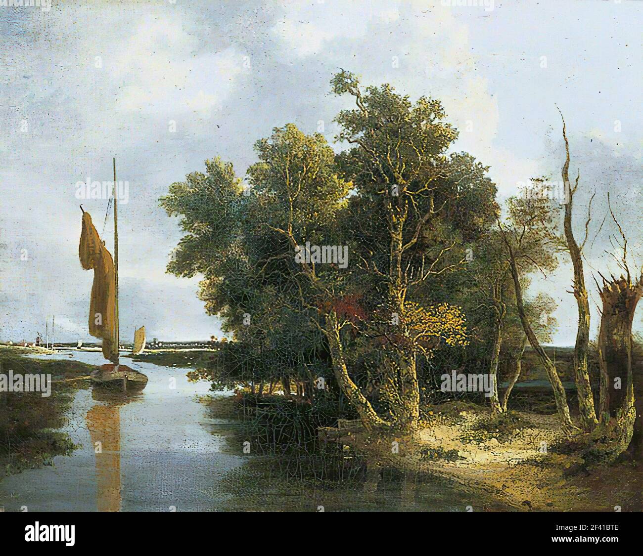 John Crome - Wherries Yare Stock Photo - Alamy