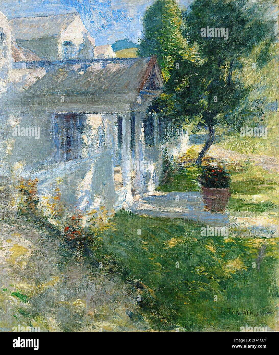 John twachtman house hi-res stock photography and images - Alamy