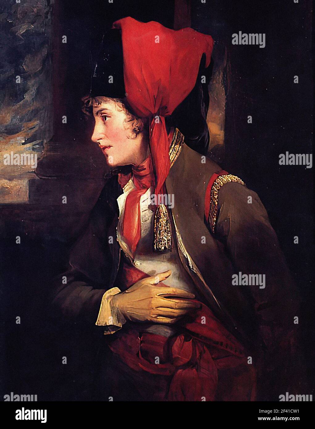 John Hoppner- Portrait Dorothy Jordan as Rosalind as You like It 1801 ...