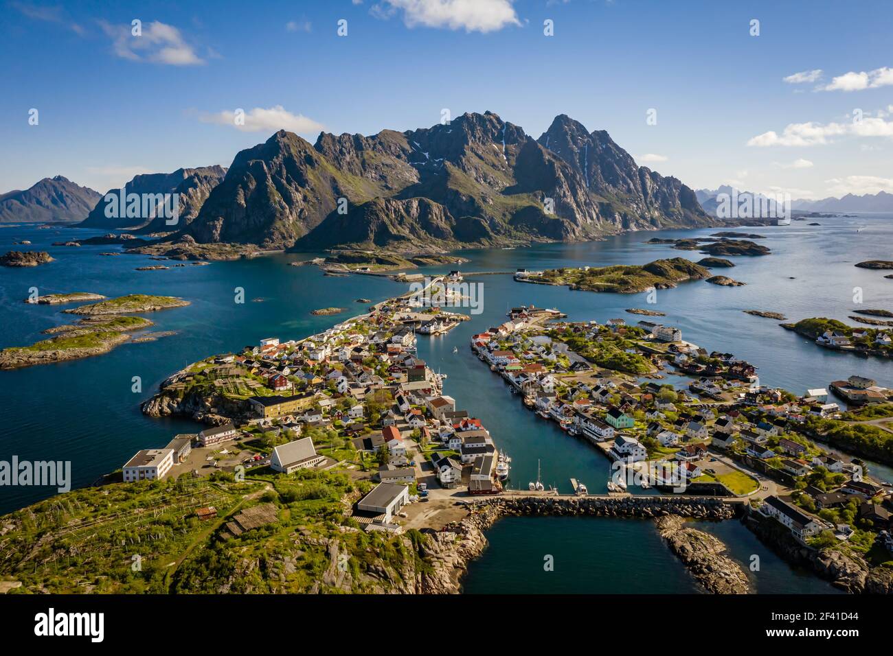 Panorama Lofoten is an archipelago in the county of Nordland, Norway ...
