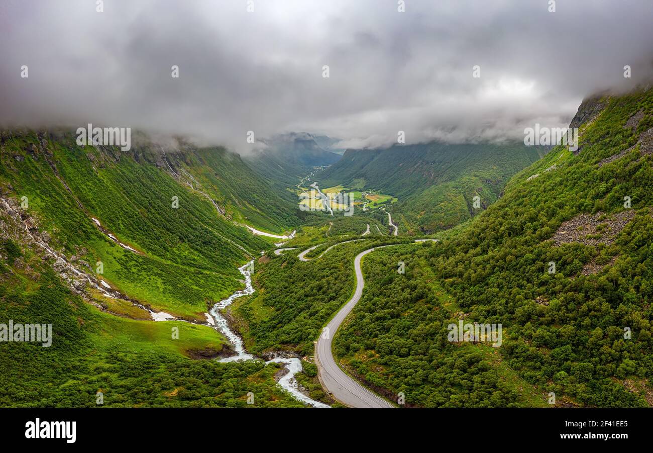 Beautiful Nature Norway natural landscape Stock Photo - Alamy
