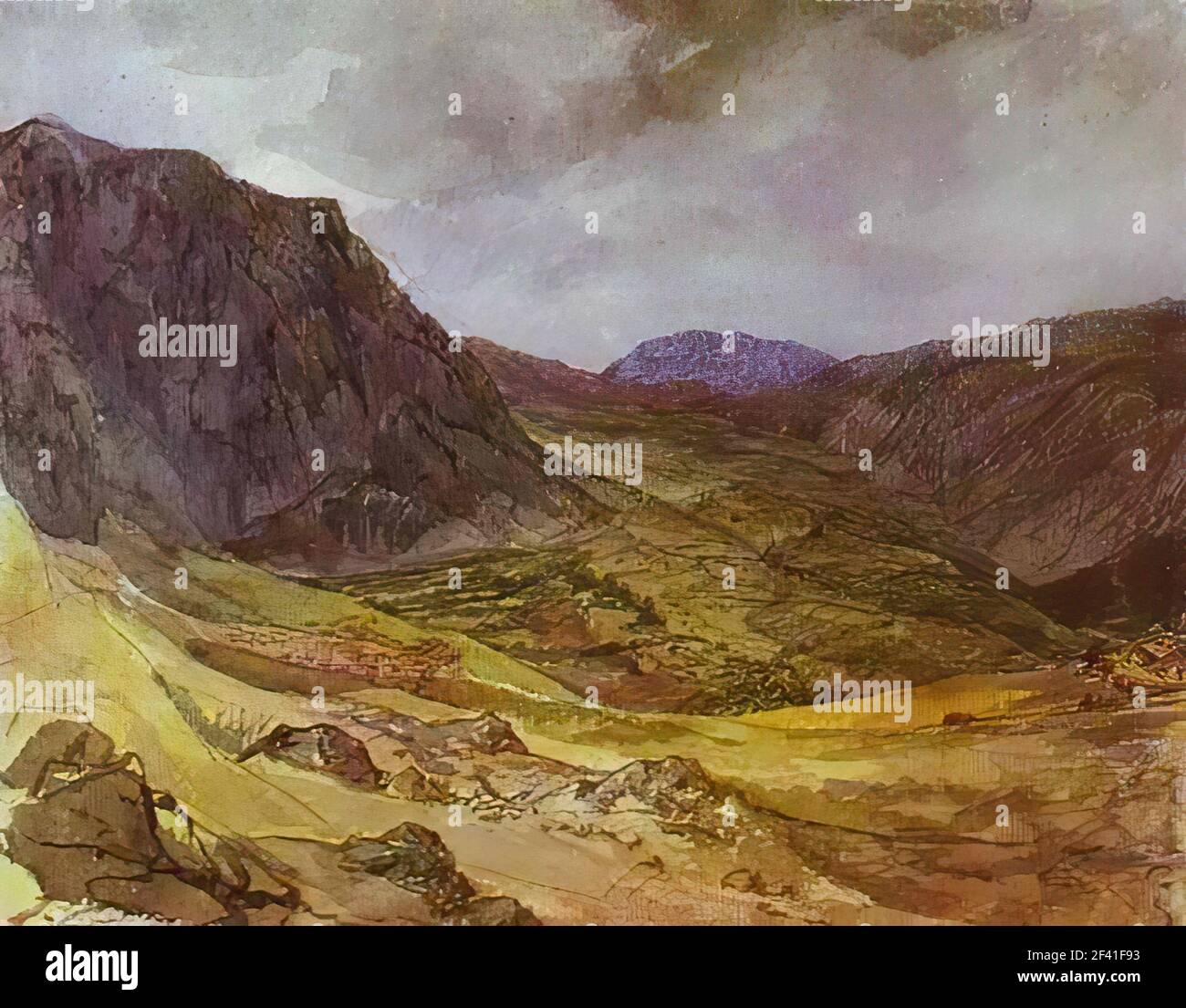 Karl Bryullov - Delphi Valley 1835 Stock Photo - Alamy