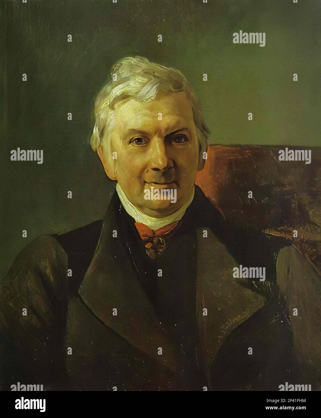 Karl Bryullov - Portrait Professor Moscow Medical Academy K Janish 1841 ...