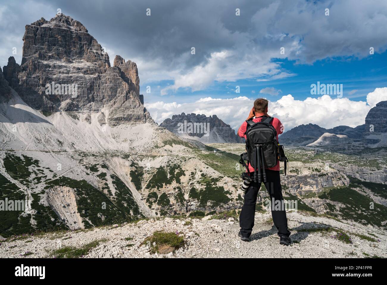 Photographer shoots mountain alps hi-res stock photography and images ...