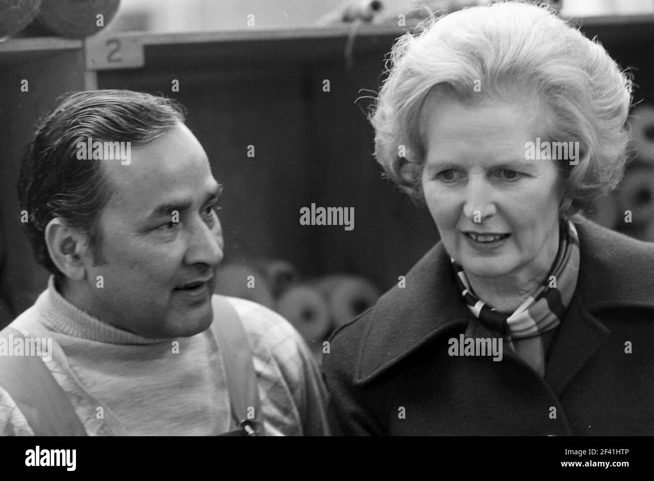 Mrs margaret thatcher Black and White Stock Photos & Images - Alamy