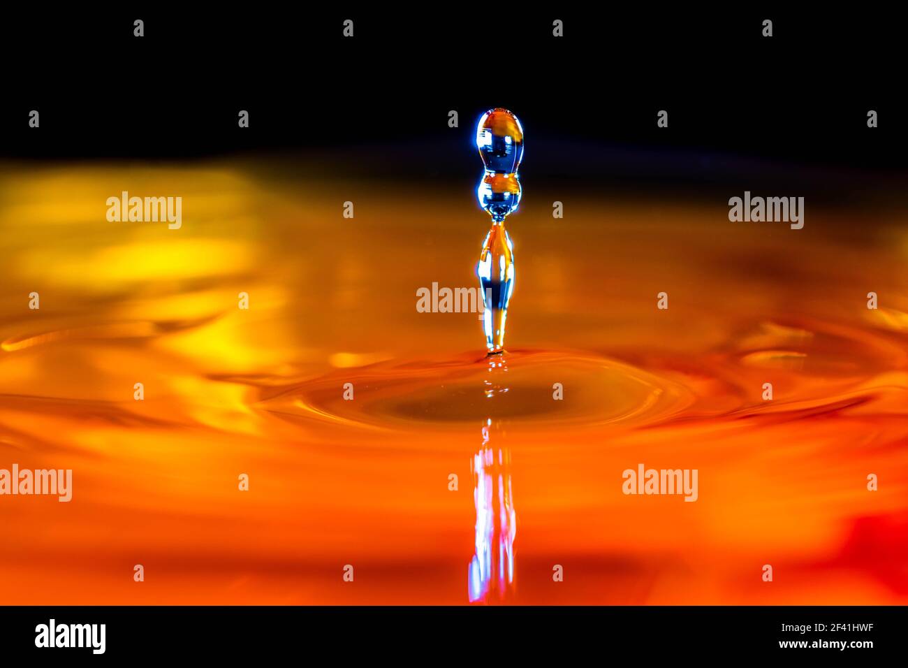 Water ripples reflection blue white circle hi-res stock photography and ...