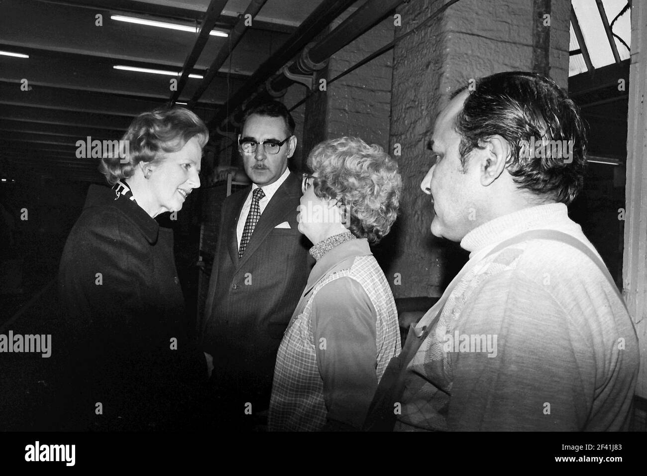 Mrs margaret thatcher Black and White Stock Photos & Images - Alamy