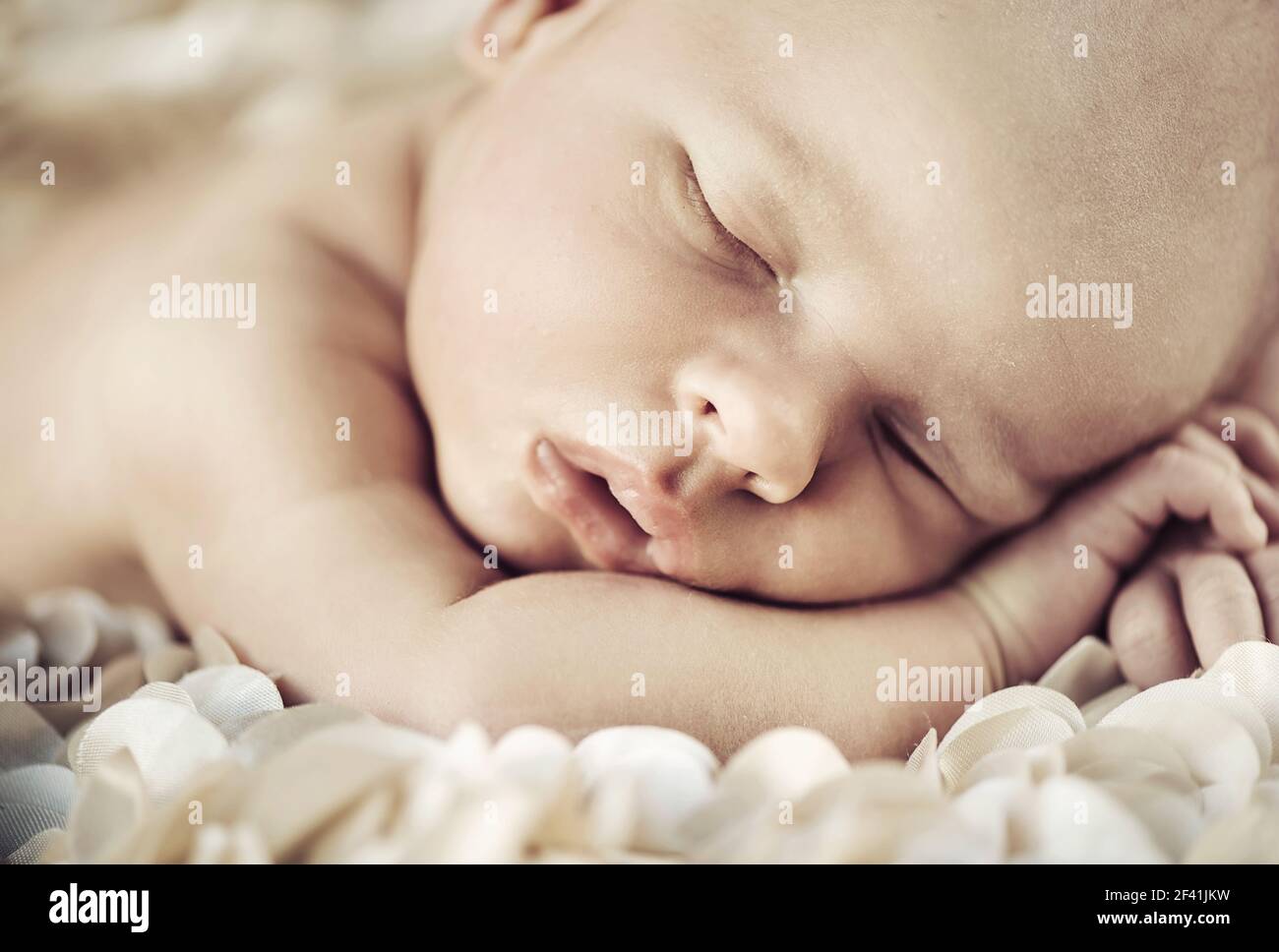 Closeup portrait of a cute baby boy Stock Photo - Alamy