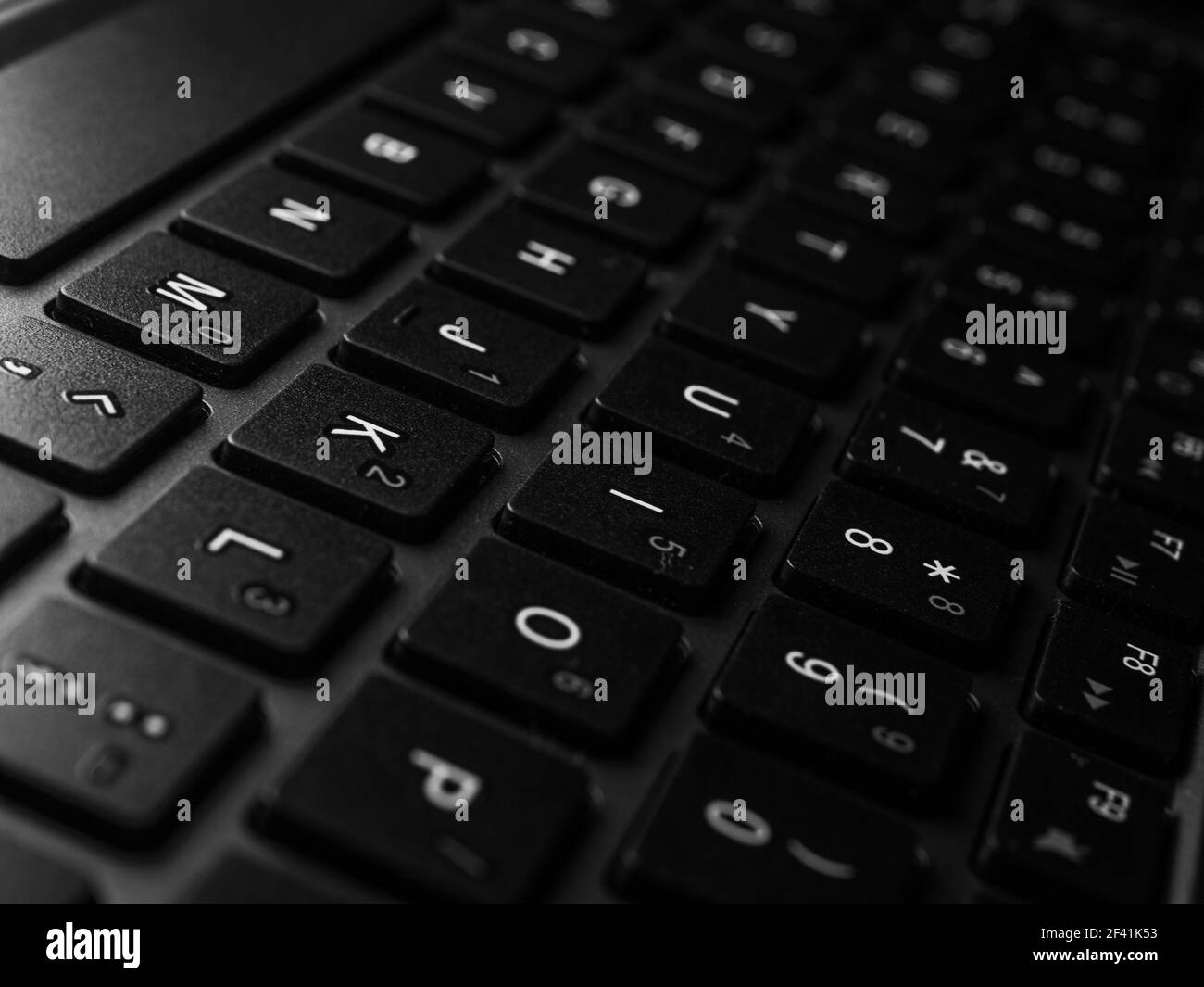Laptop notebook Black and White Stock Photos & Images - Alamy