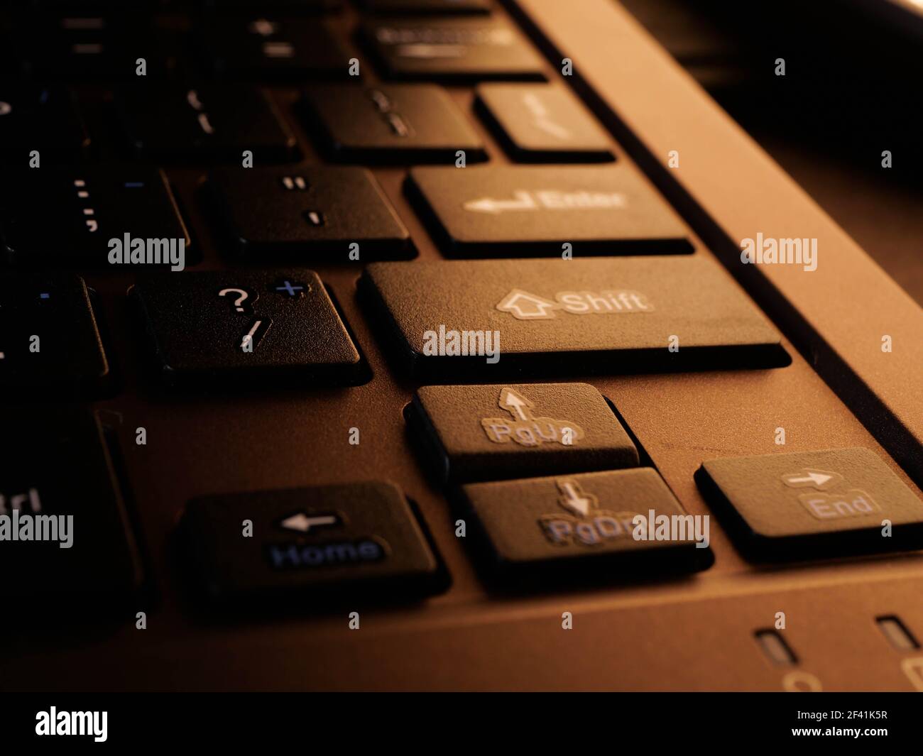 Notebook keyboard hi-res stock photography and images - Alamy