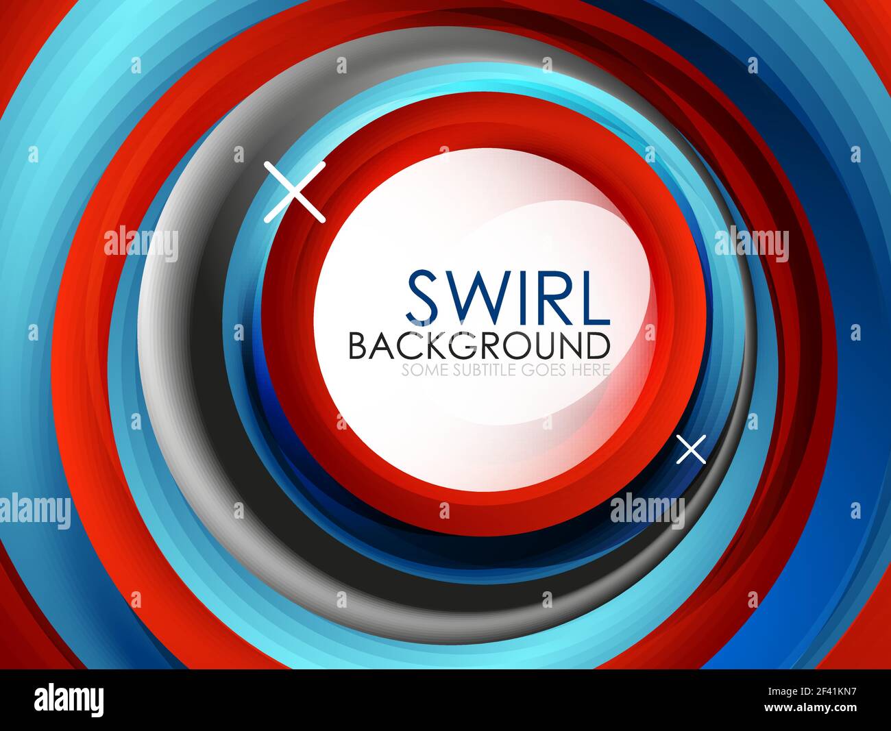 Spiral swirl flowing lines 3d vector abstract background. Spiral swirl ...