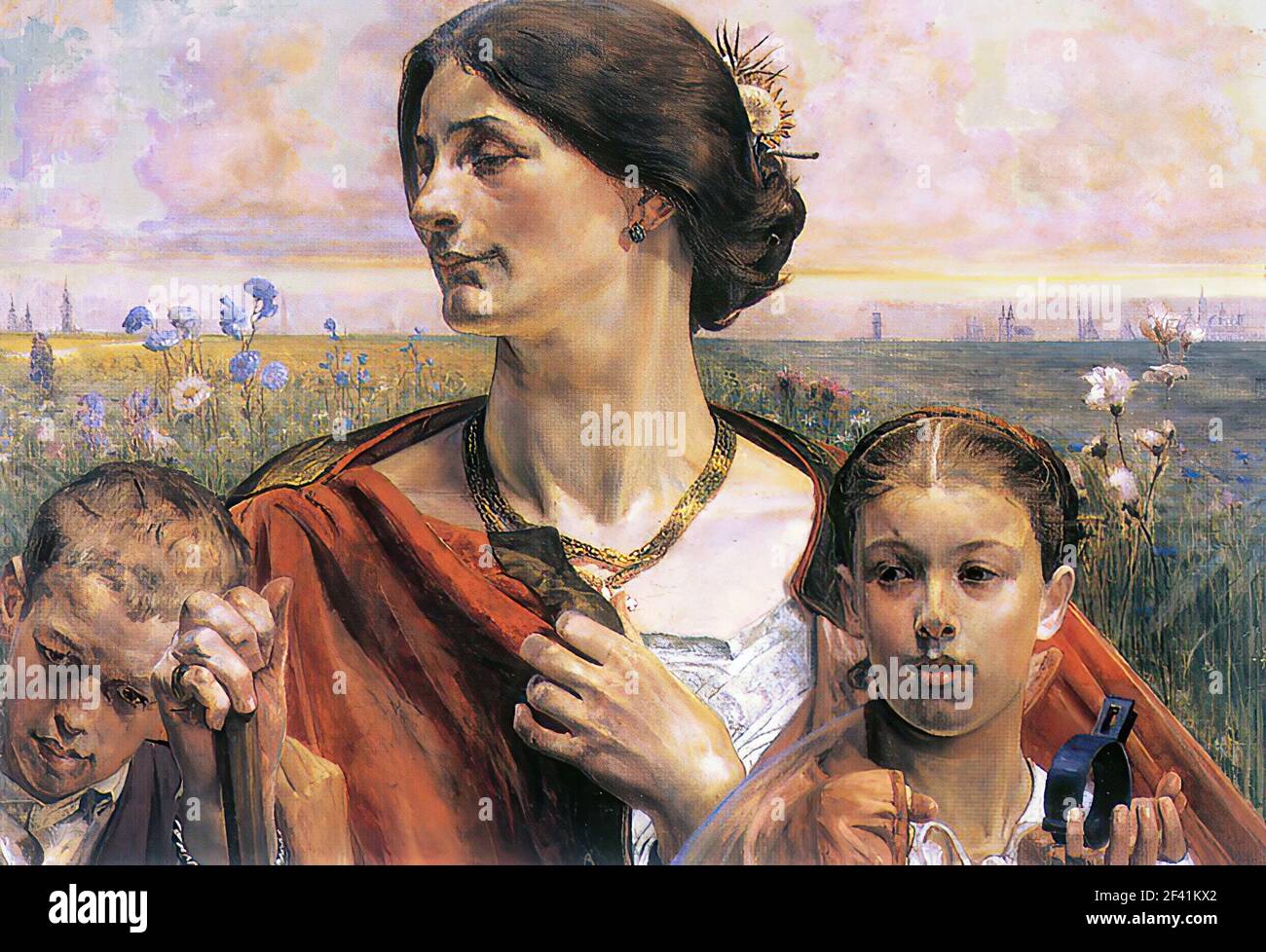 Malczewski - Country 1903 Stock Photo - Alamy