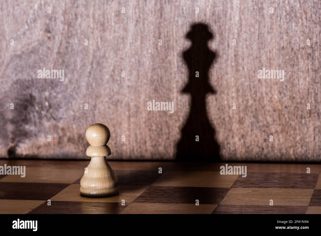 Pawn to queen hi-res stock photography and images - Alamy