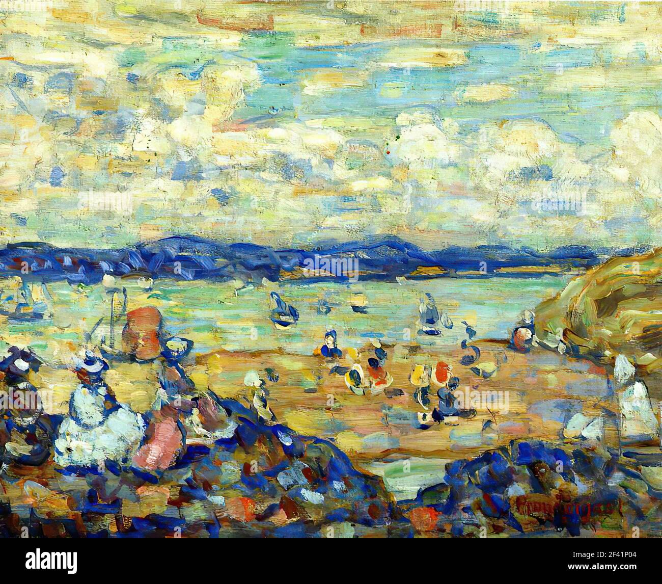 Maurice prendergast st malo hi-res stock photography and images - Alamy