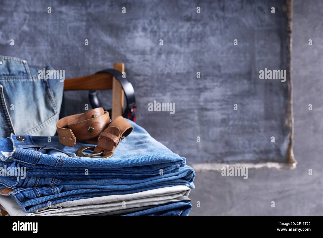 Old leather jacket texture hi-res stock photography and images - Alamy