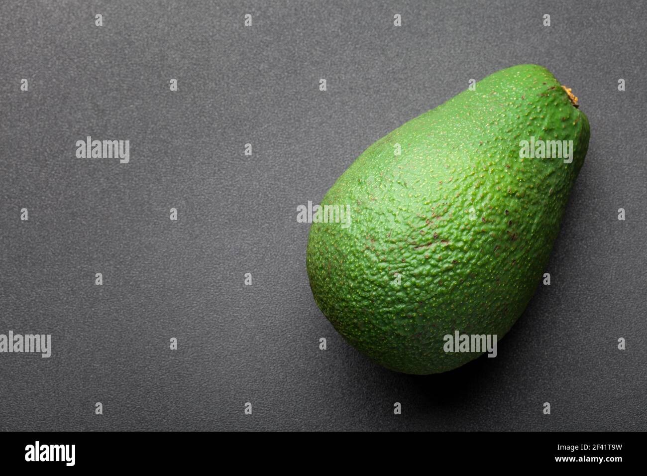 Avocado isolated top view hi-res stock photography and images - Alamy