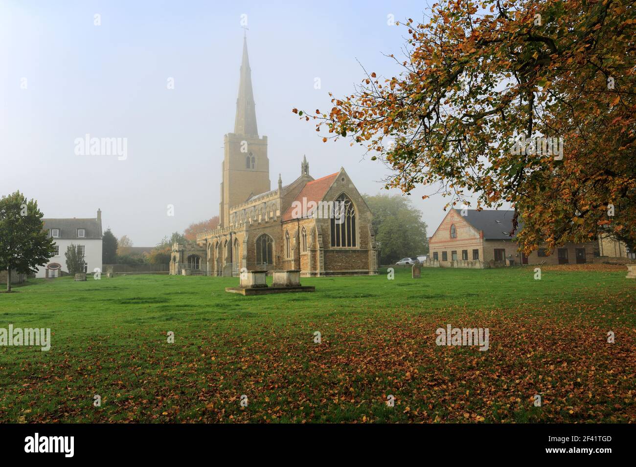 Churches in mist hi-res stock photography and images - Alamy