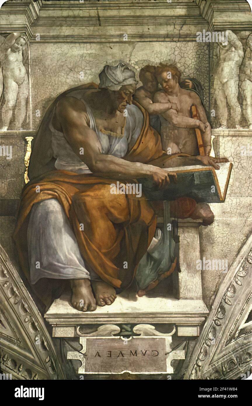 Sibyl michelangelo hi-res stock photography and images - Alamy