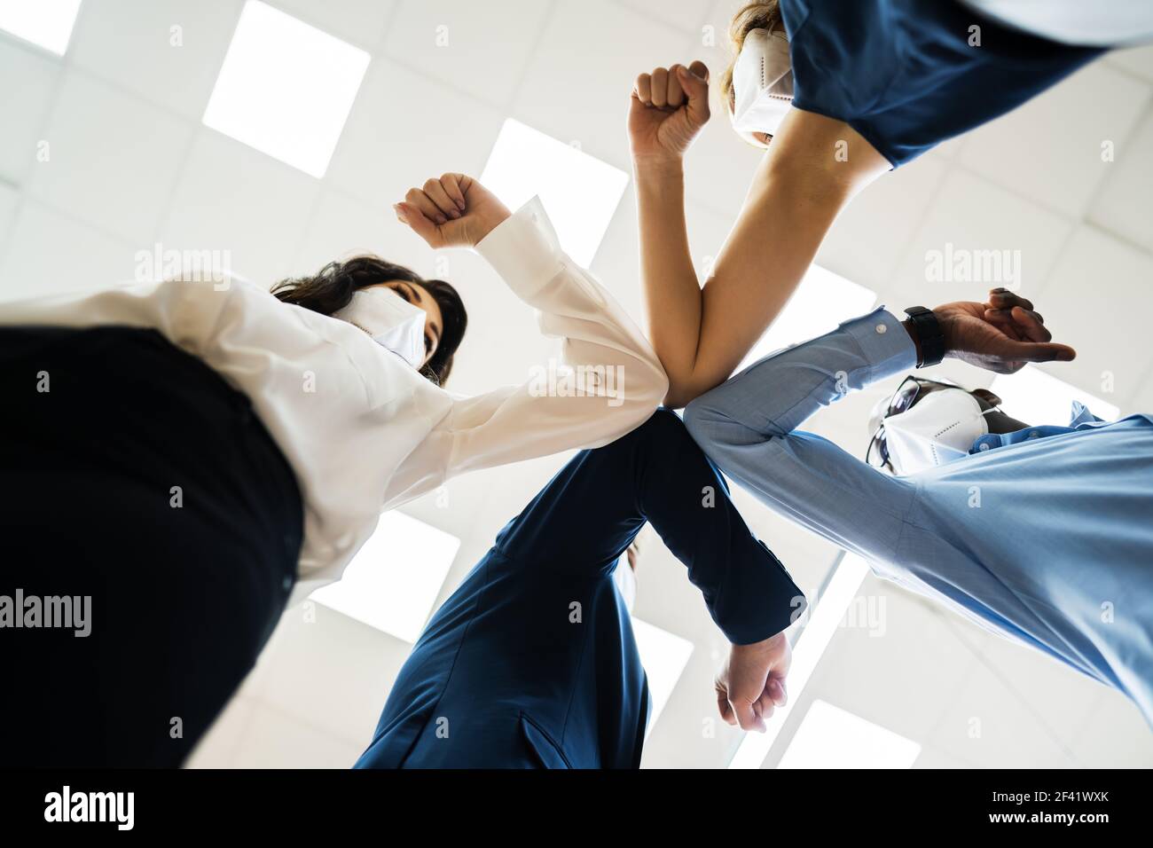 Diverse Business People Hands Stack. Community And Support Concept ...