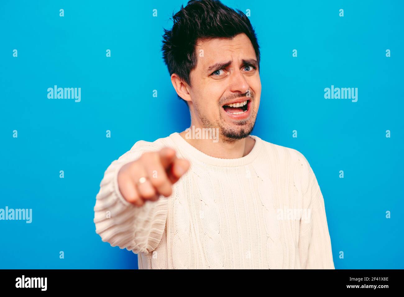 Index finger touch hi-res stock photography and images - Alamy
