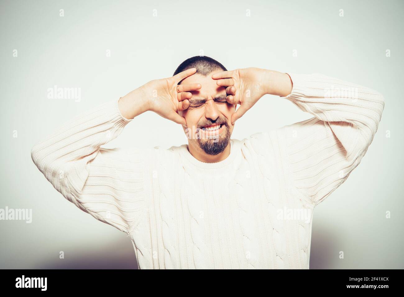 A man who made a mistake Stock Photo - Alamy