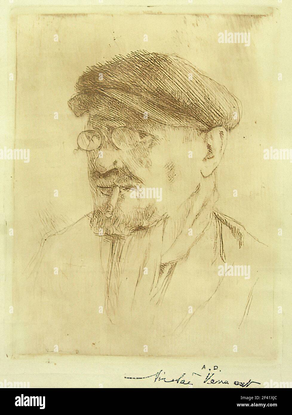 Self portrait with cap hi-res stock photography and images - Alamy
