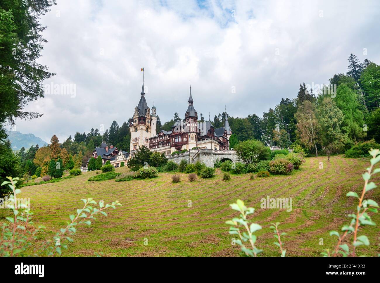 Peles castle neo renaissance hi-res stock photography and images - Alamy