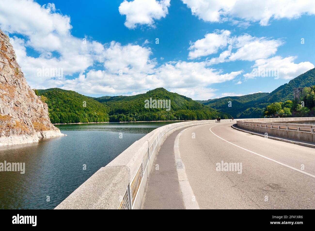 Artificial lake with dam hi-res stock photography and images - Alamy