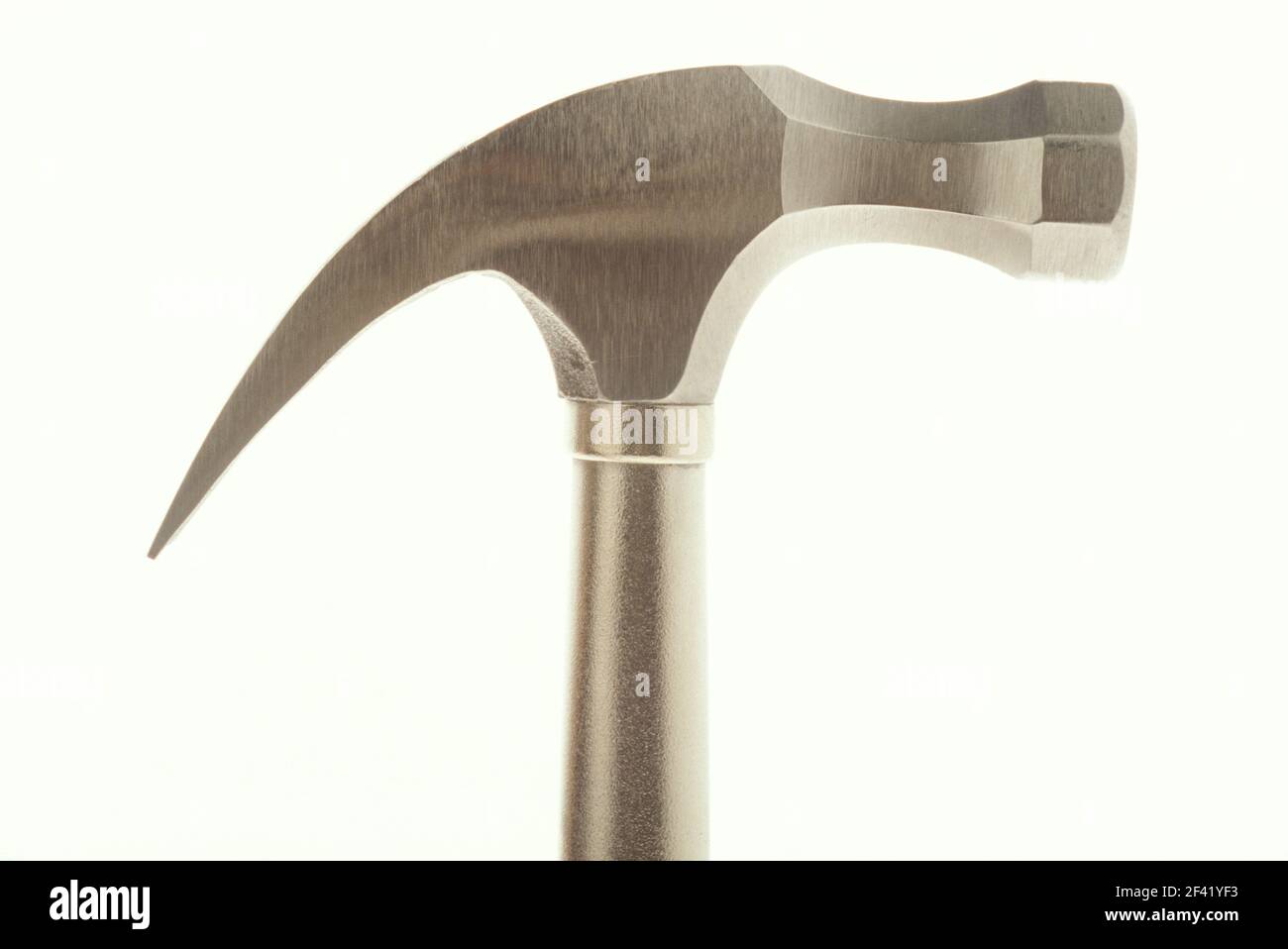 Hammer shot against white background, studio shot, 35mm film shot Stock ...
