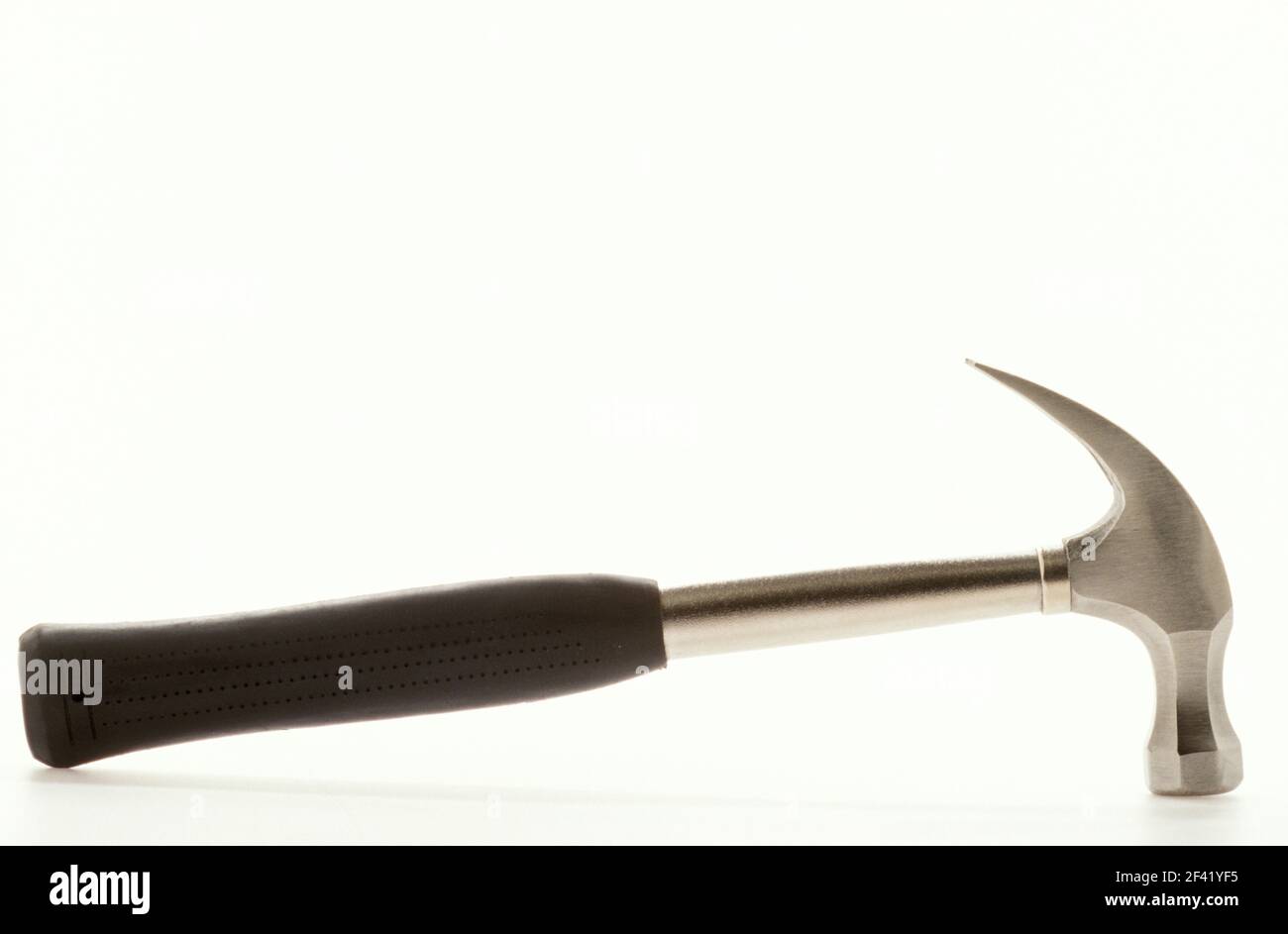 Hammer shot against white background, studio shot, 35mm film shot Stock ...