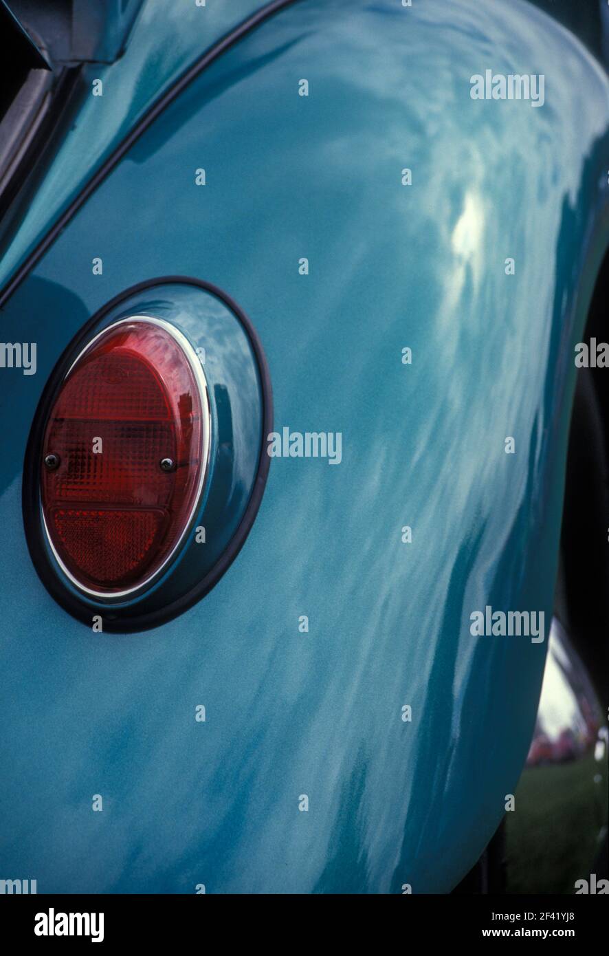 Classic Volkswagen Beetle rear fender, 35 mm film shot Stock Photo - Alamy