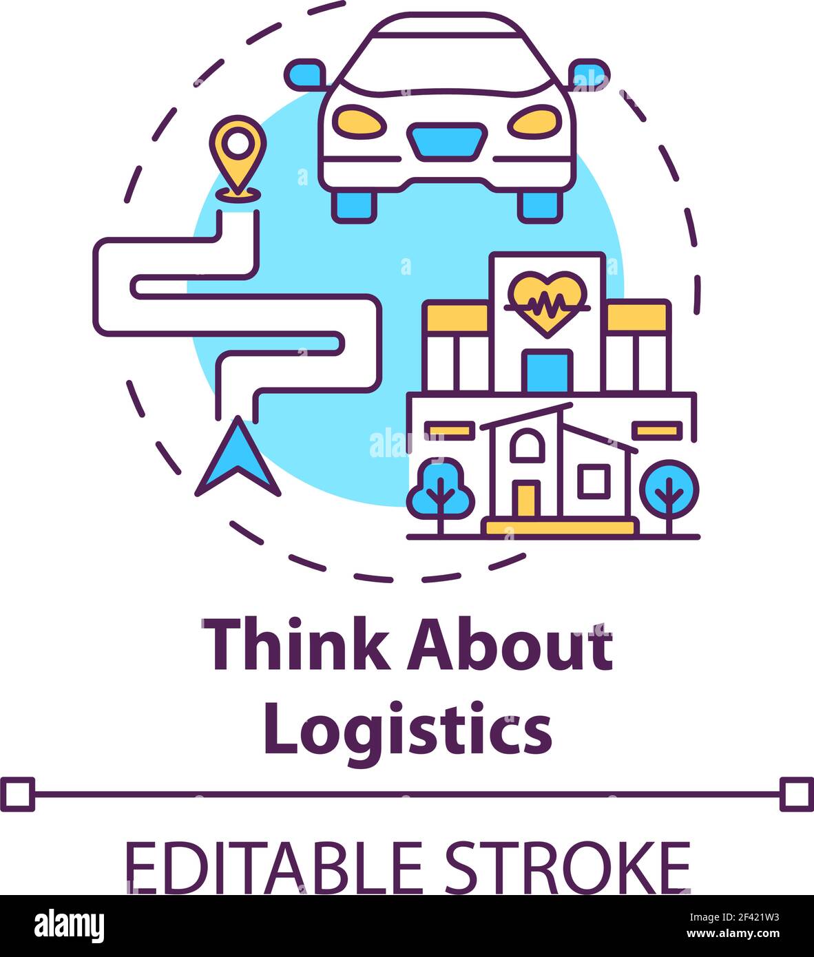 Aid logistics Stock Vector Images - Alamy