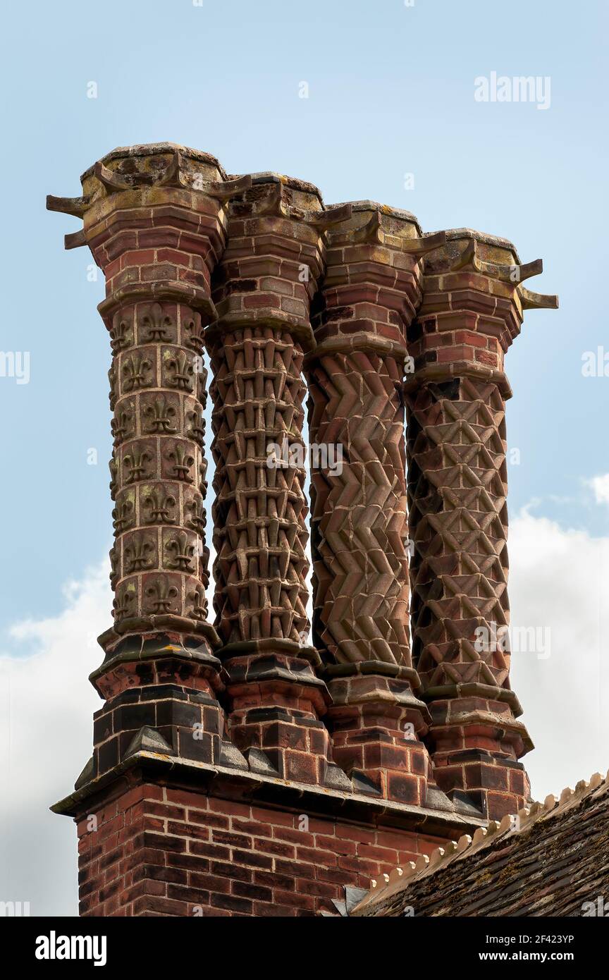 Tall brick chimney hi-res stock photography and images - Alamy